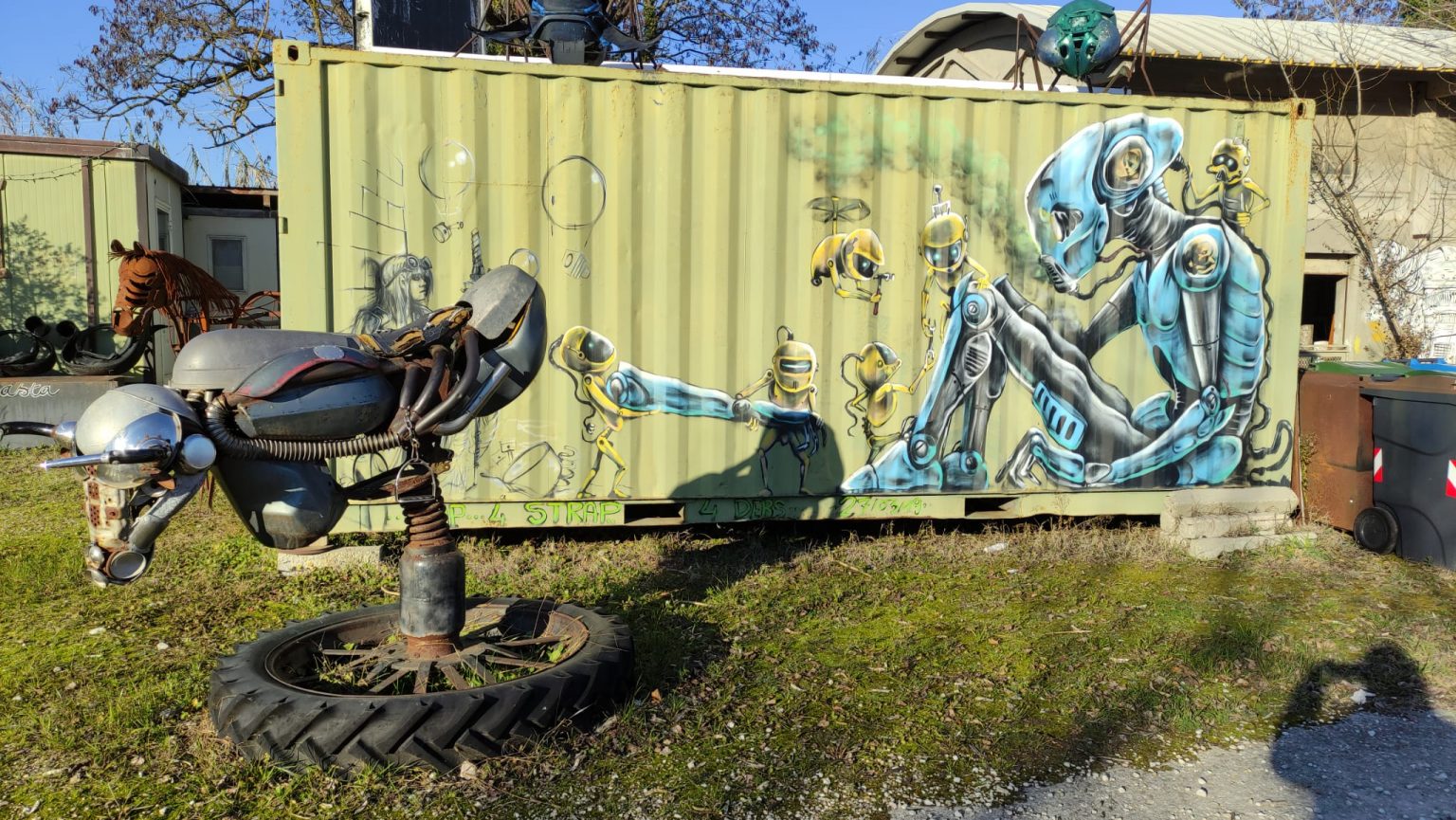 Mutonia, il parco artistico alla Mad Max a Santarcangelo di Romagna ...